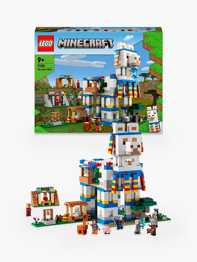 TOY DAY- AUTO WIN -LEGO Minecraft 21188 The Llama Village #2 ...