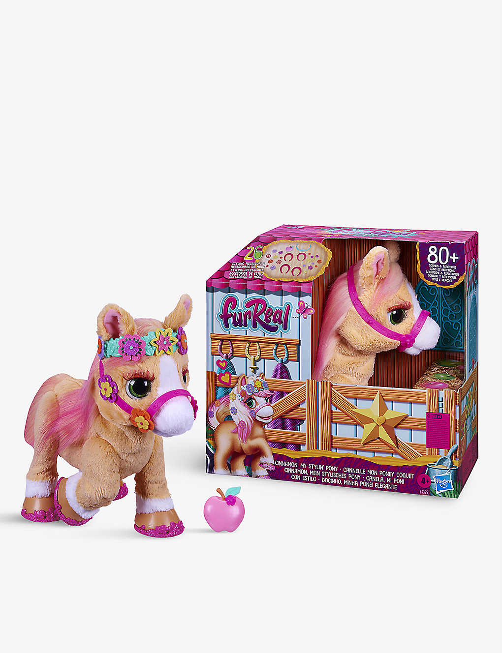 TOY DAY- AUTO WIN-FURREAL Cinnamon My Stylin' Pony animatronic soft toy ...
